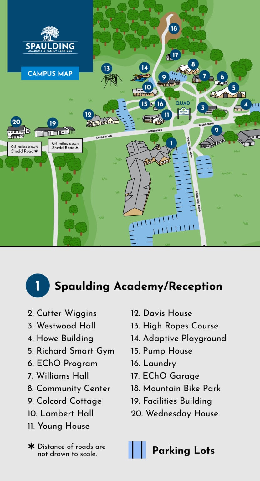 Interactive Campus Map | Spaulding Academy & Family Services